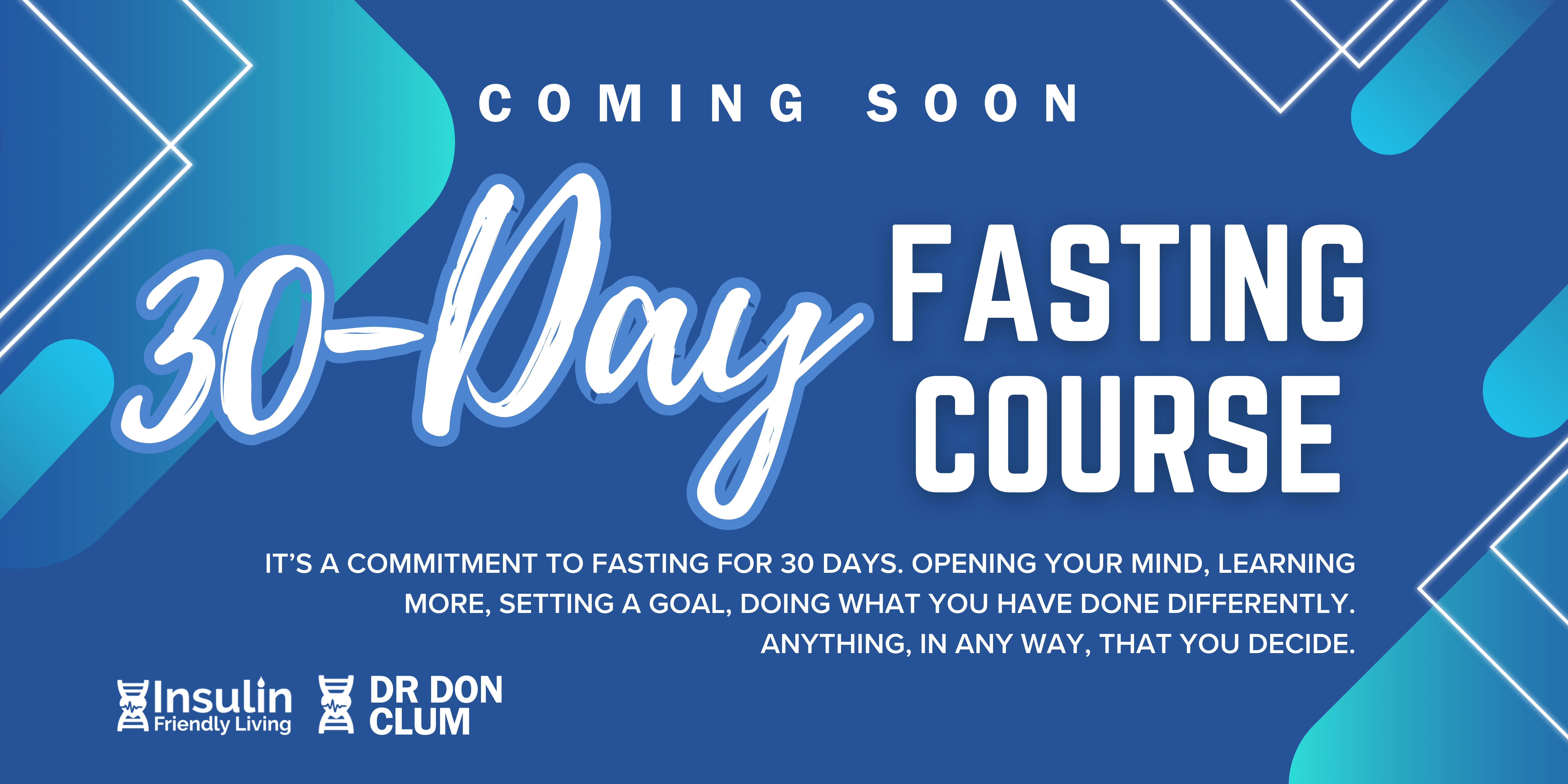 30-Day Fasting Course - Dr. Don Clum